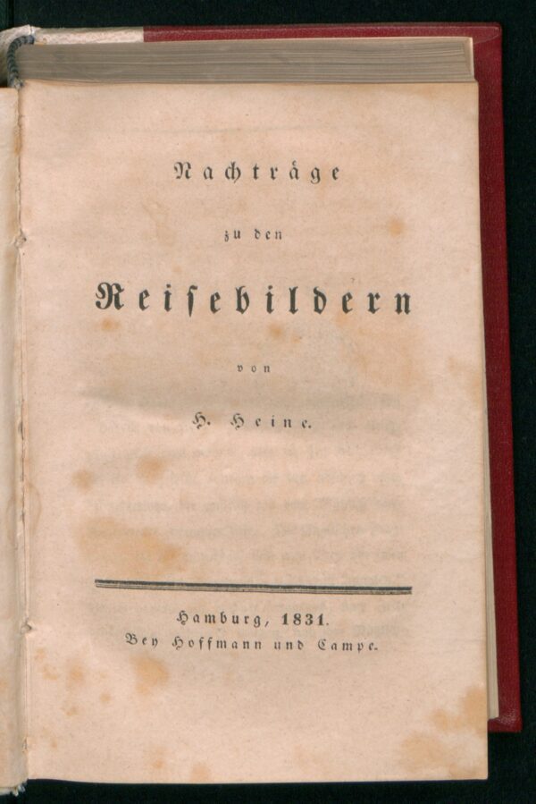 Heinrich Heine Bücher - Die wichtigsten Werke